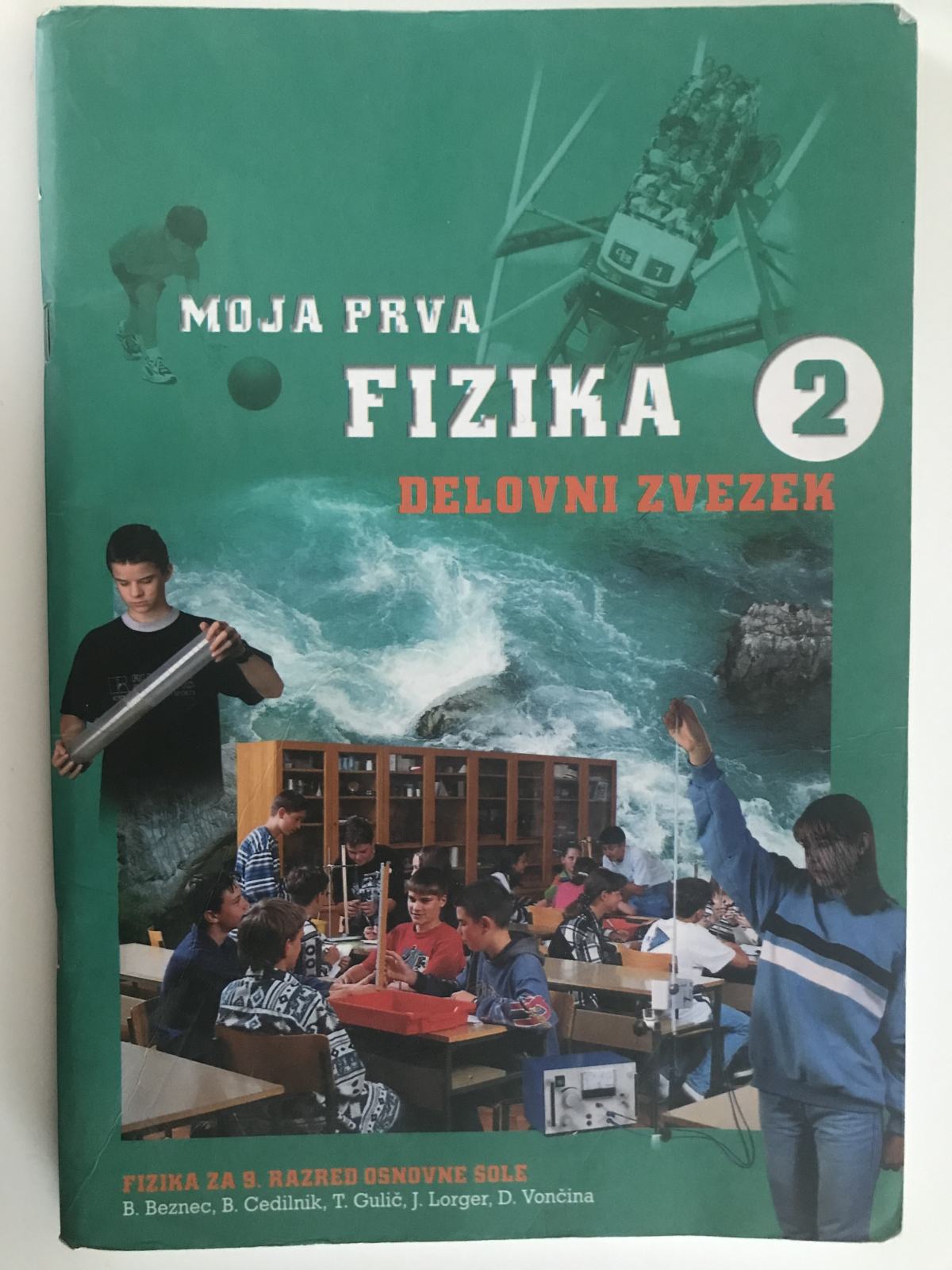 Delovni zavezek MOJA PRVA FIZIKA 2