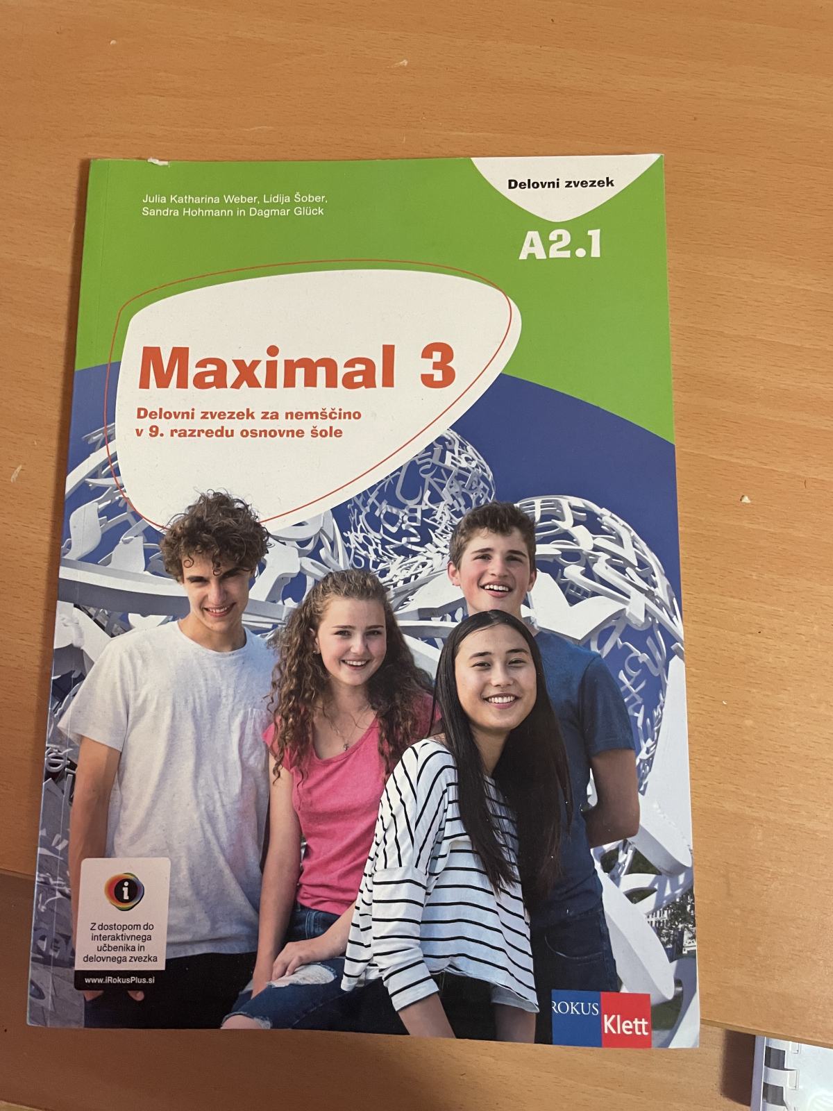 Delovni zvezek Maximal 3