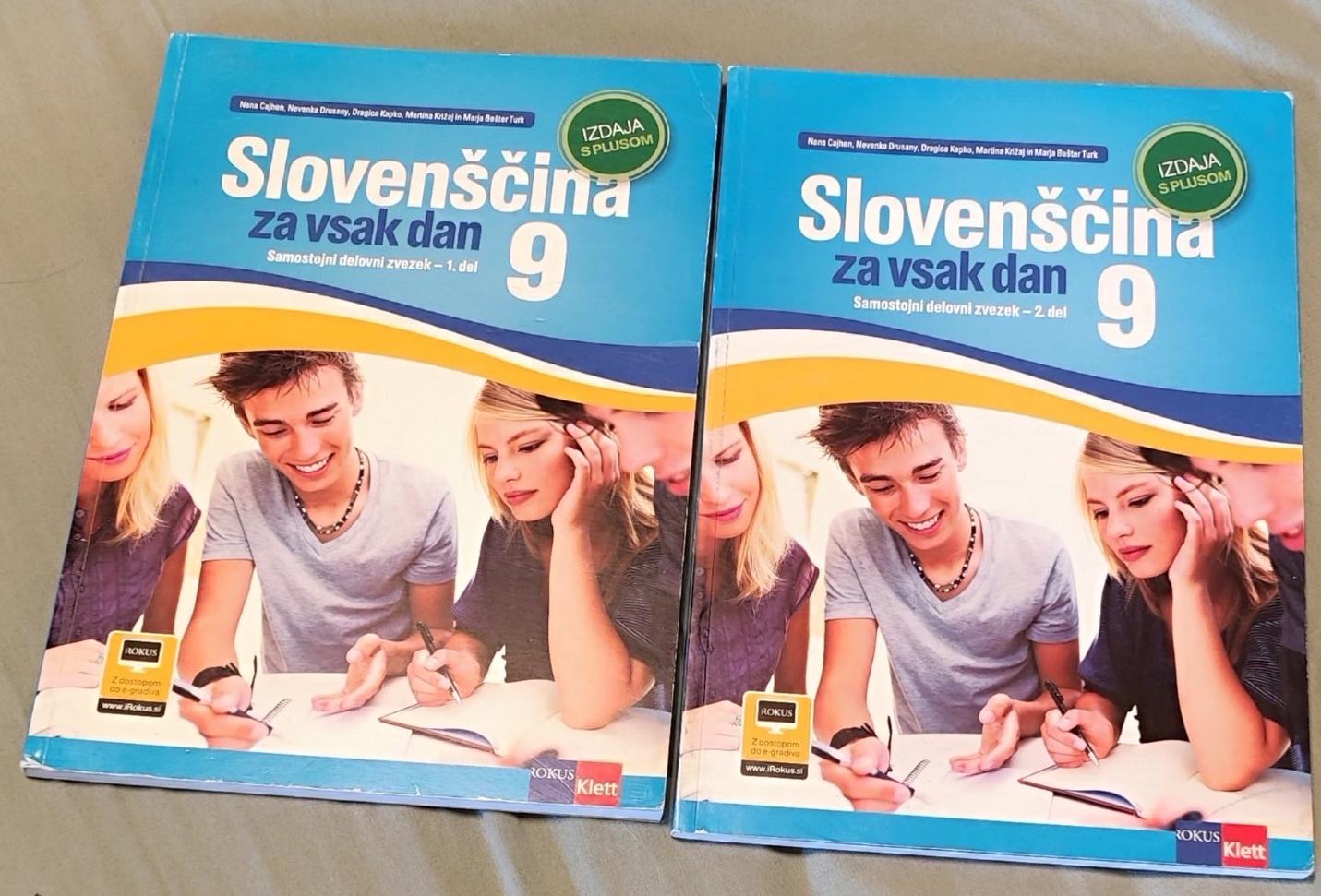 Slovenščina za vsak dan 9 - 1. del, izdaja s plusom