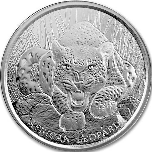 Serija Ghana Leopard 2017 – 2020 1 oz 5 cedis (trezor)