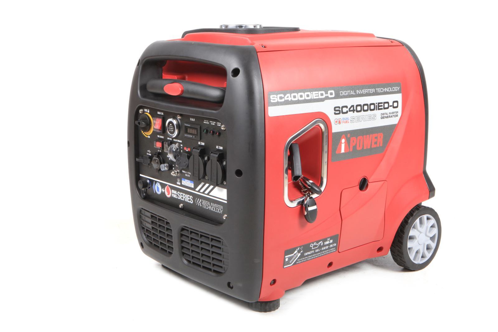 Agregat plin / bencin inverter A-iPower SC4000iED-O 3,8 kW