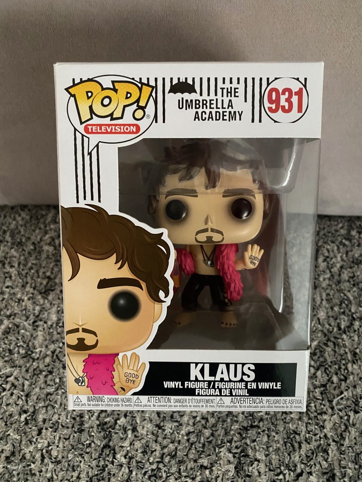 Funko POP! The Umbrella Academy Klaus 931