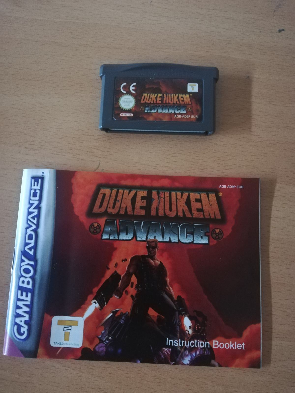 Nintendo Gameboy advance igra Duke Nukem