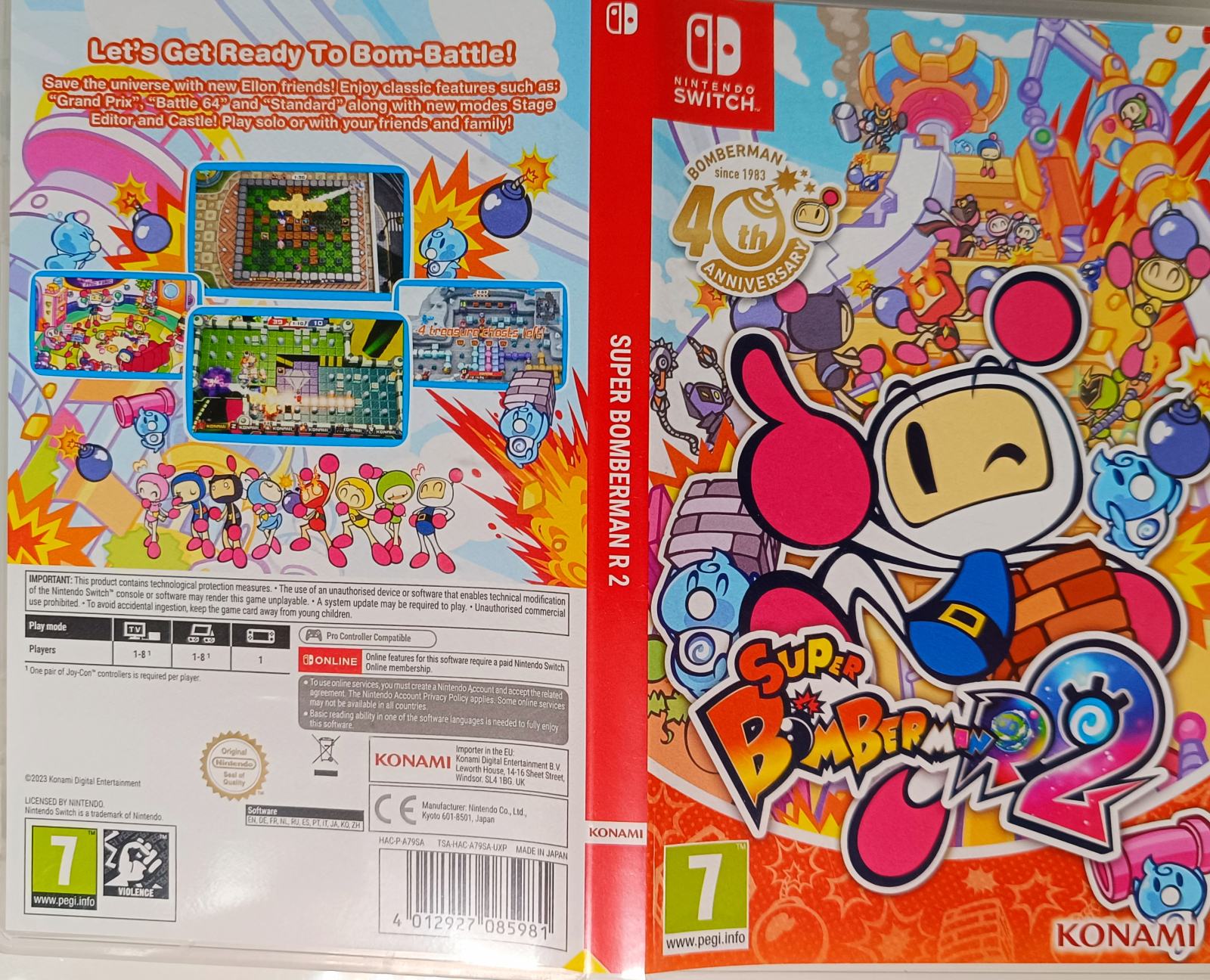 Super Bomberman R 2 - Nintendo Switch