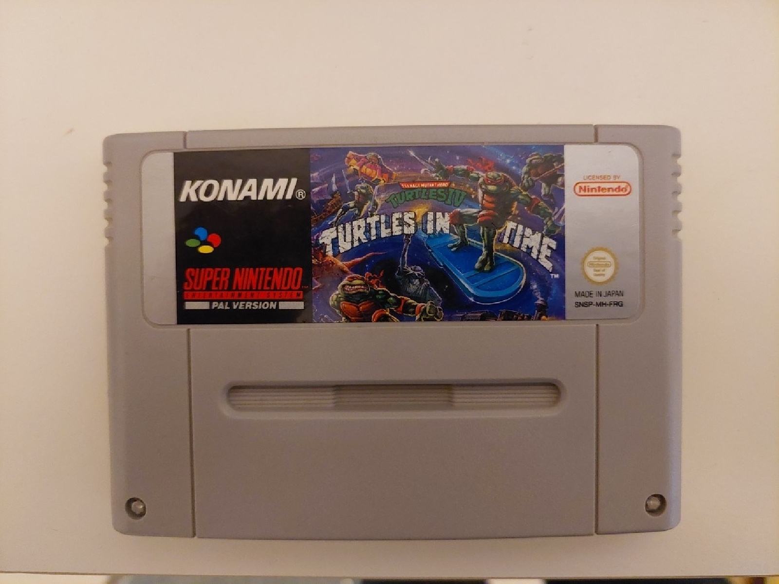 Turtles in Time - Super Nintendo SNES