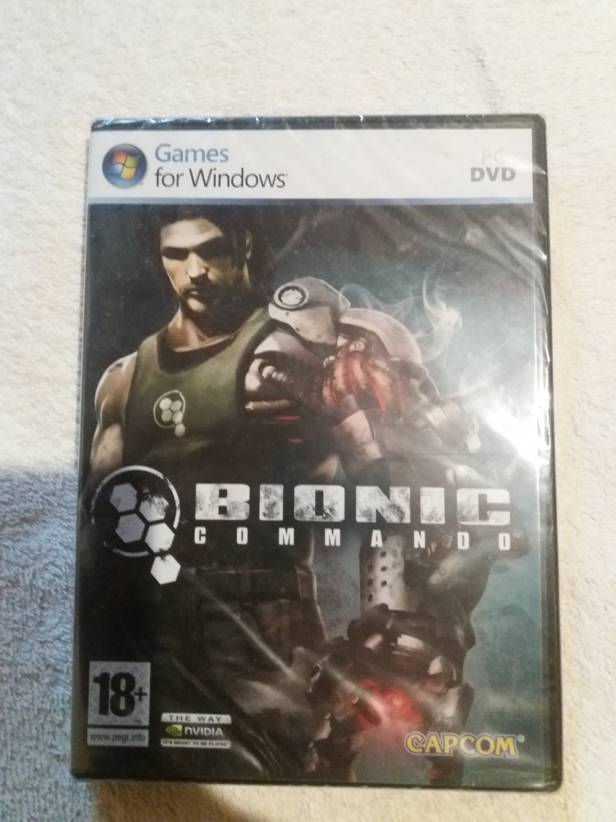 BIONIC COMMANDO - PC/DVD game