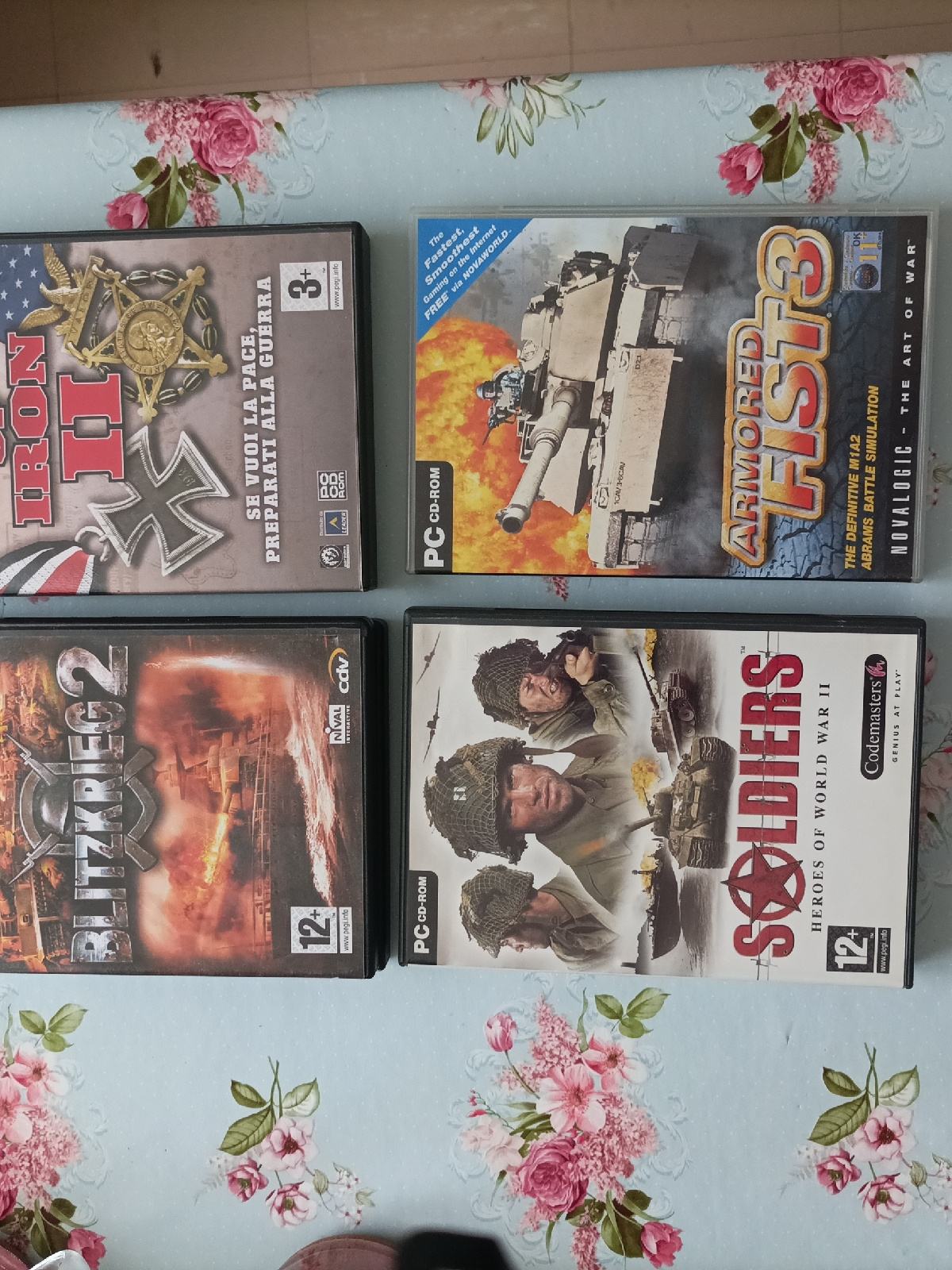 CD+DVD Vojne pc igre