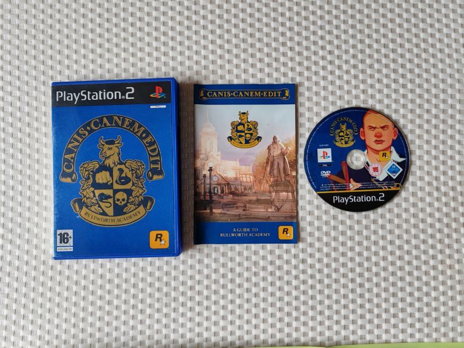 Canis Canem Edit Bully kot NOVO za Playstation 2 PS2 #033