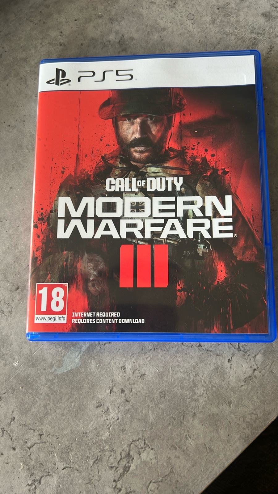 Playstation COD modern warfare