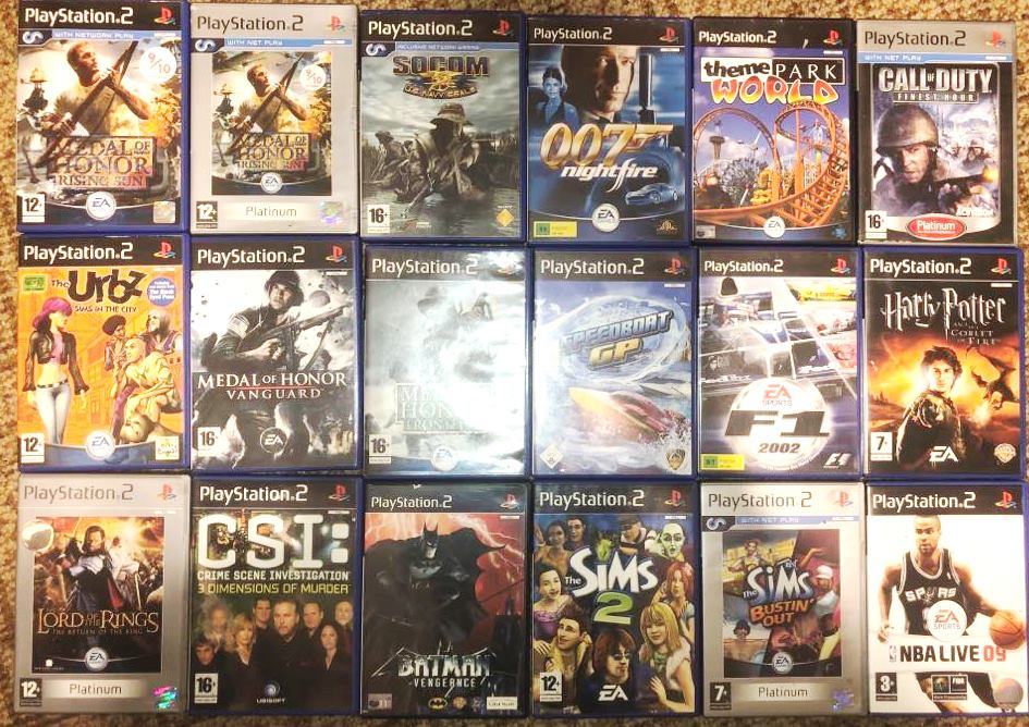 PS2, playstation 2 igre, 5€ na kos.