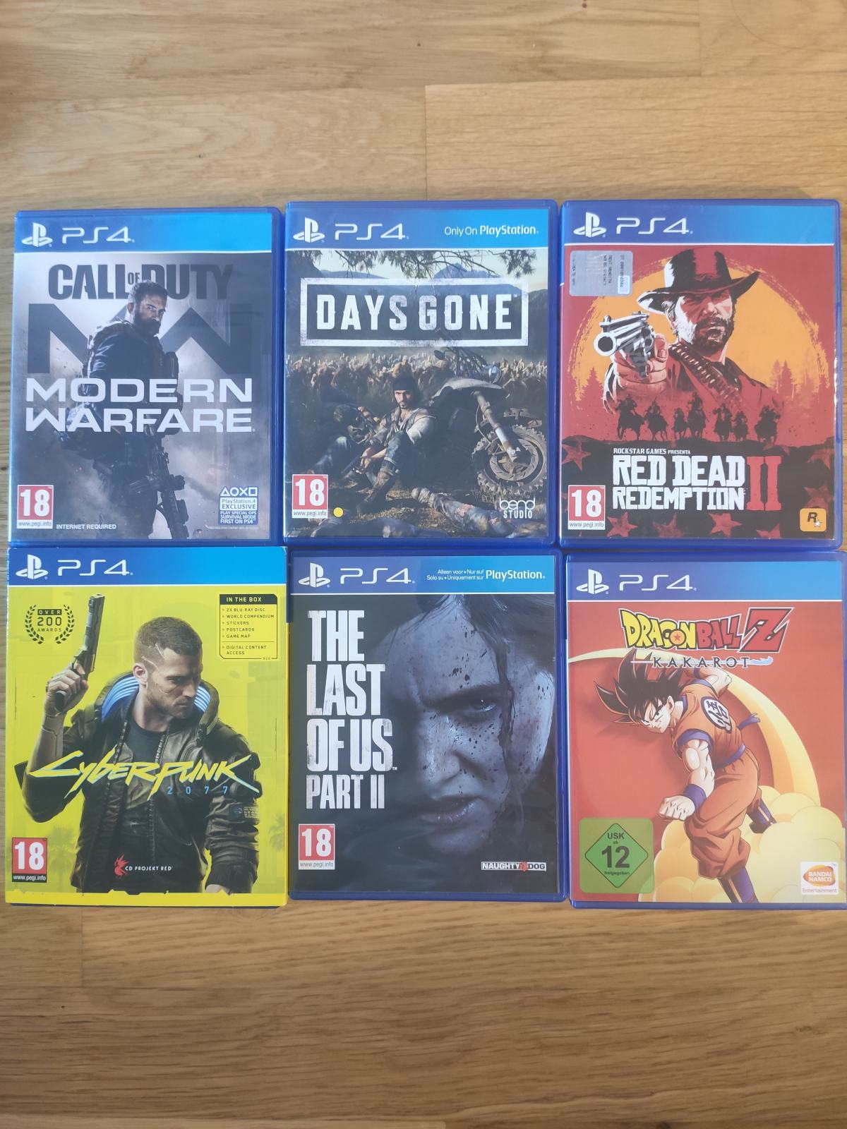 PS4 igre, velika kolekcija (celoten spisek iger v opisu oglasa)