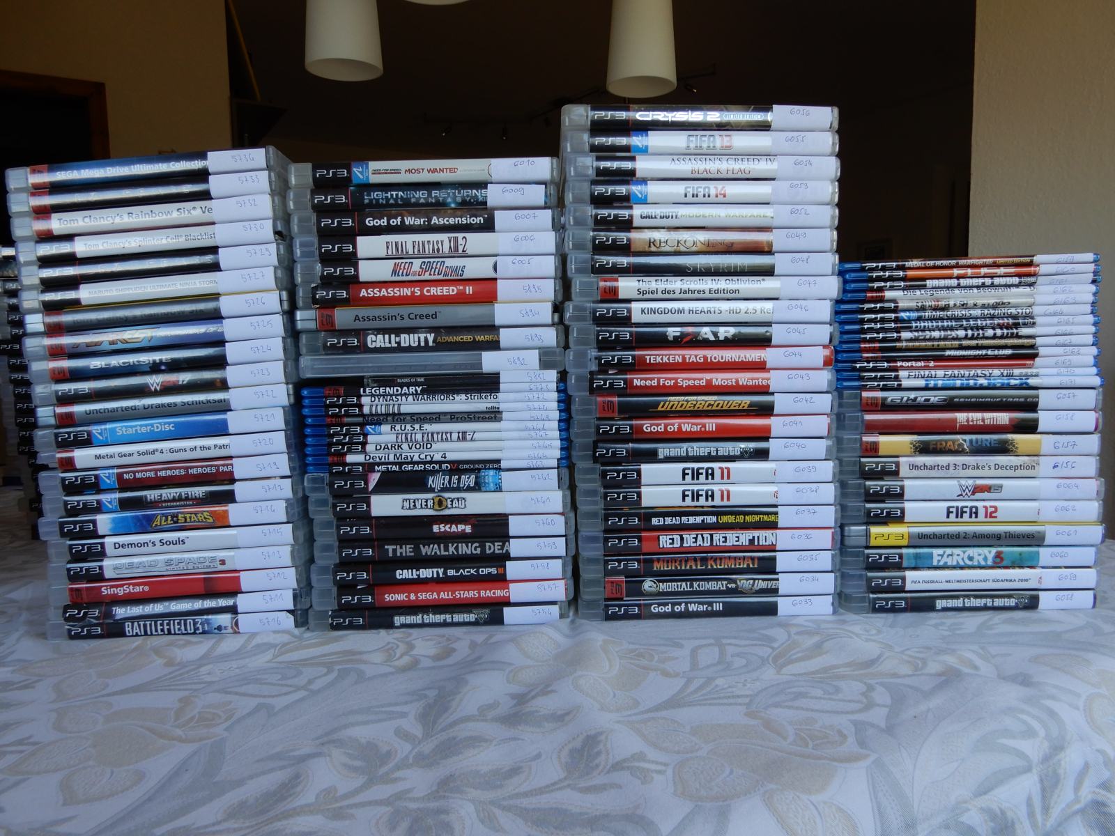 Sony Playstation 3 original igre naprodaj - lot 1