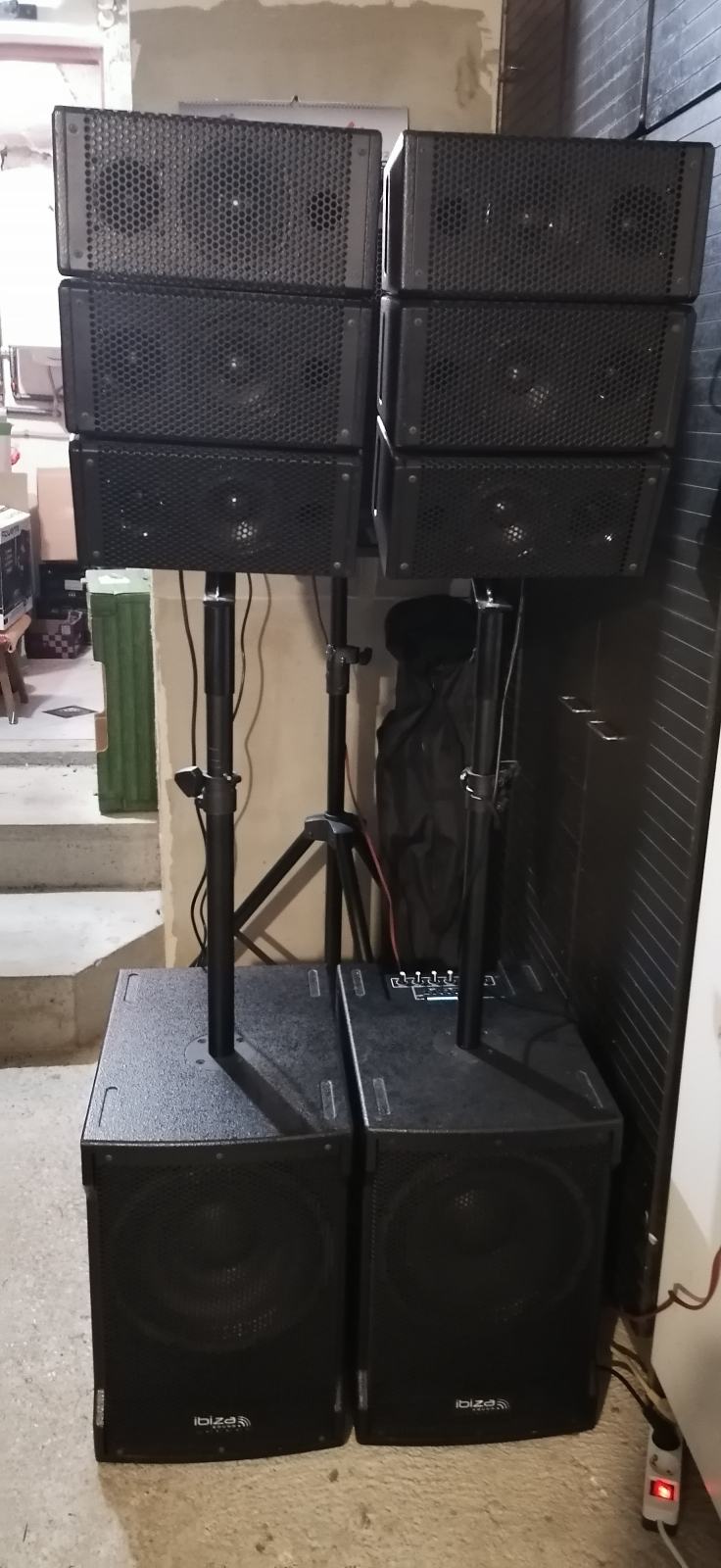 Ibiza Sound Cube 212A Array 800W