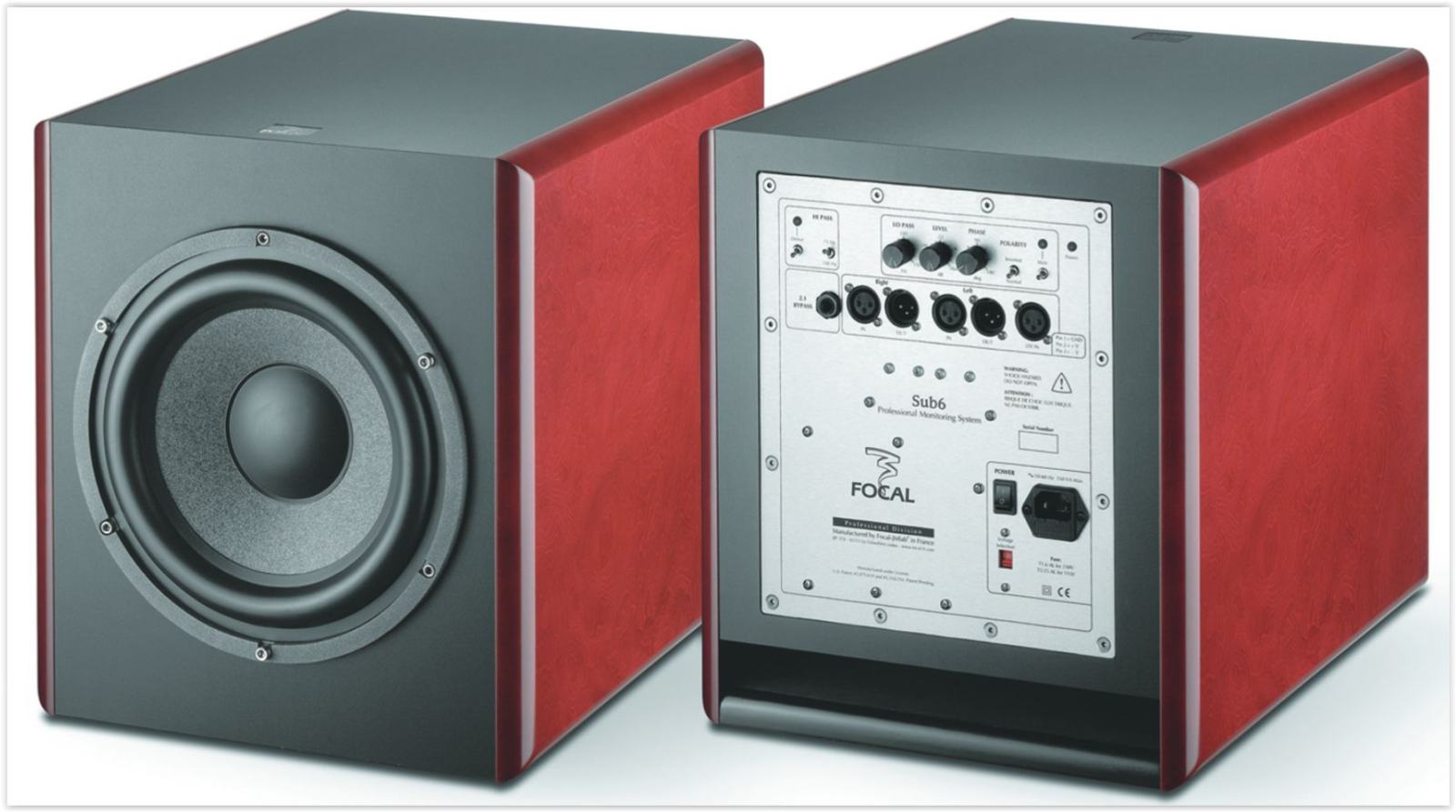 Subwoofer Focal Sub 6 studio 350W