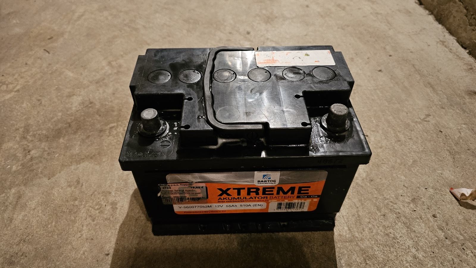 akumulator 55 ah