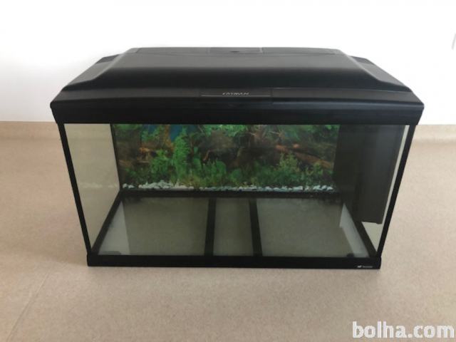 Akvarij Ferplast Cayman 80 Professional 120l, ugodno