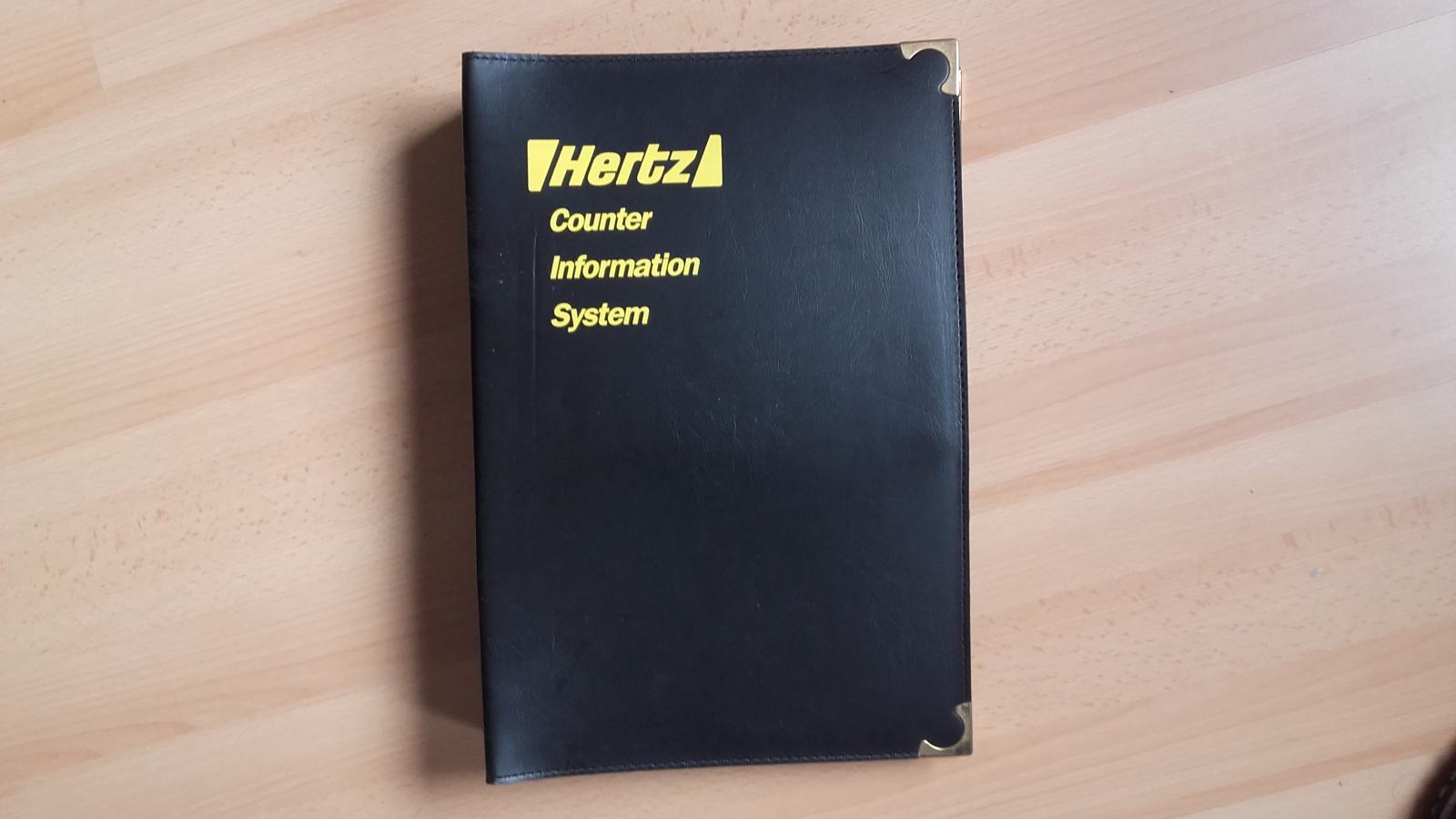 Car rental Hertz.Counter Information System