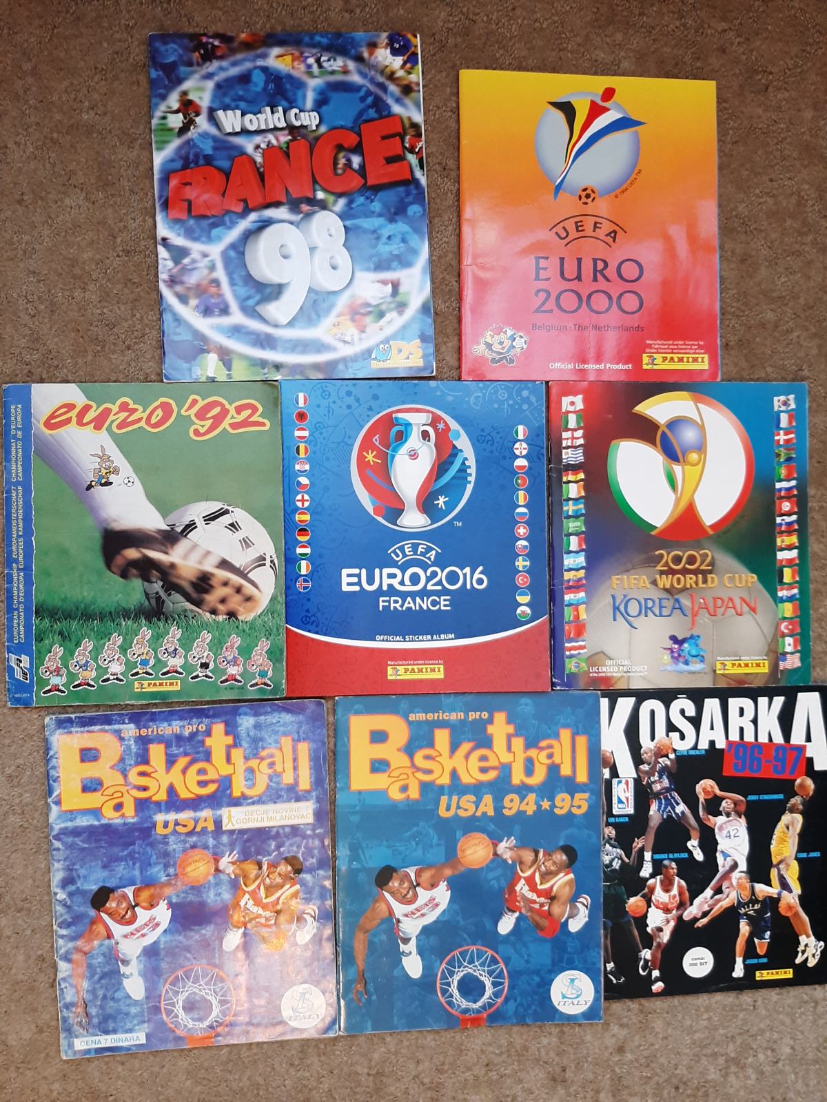 Manjkajoče slikce albumov
