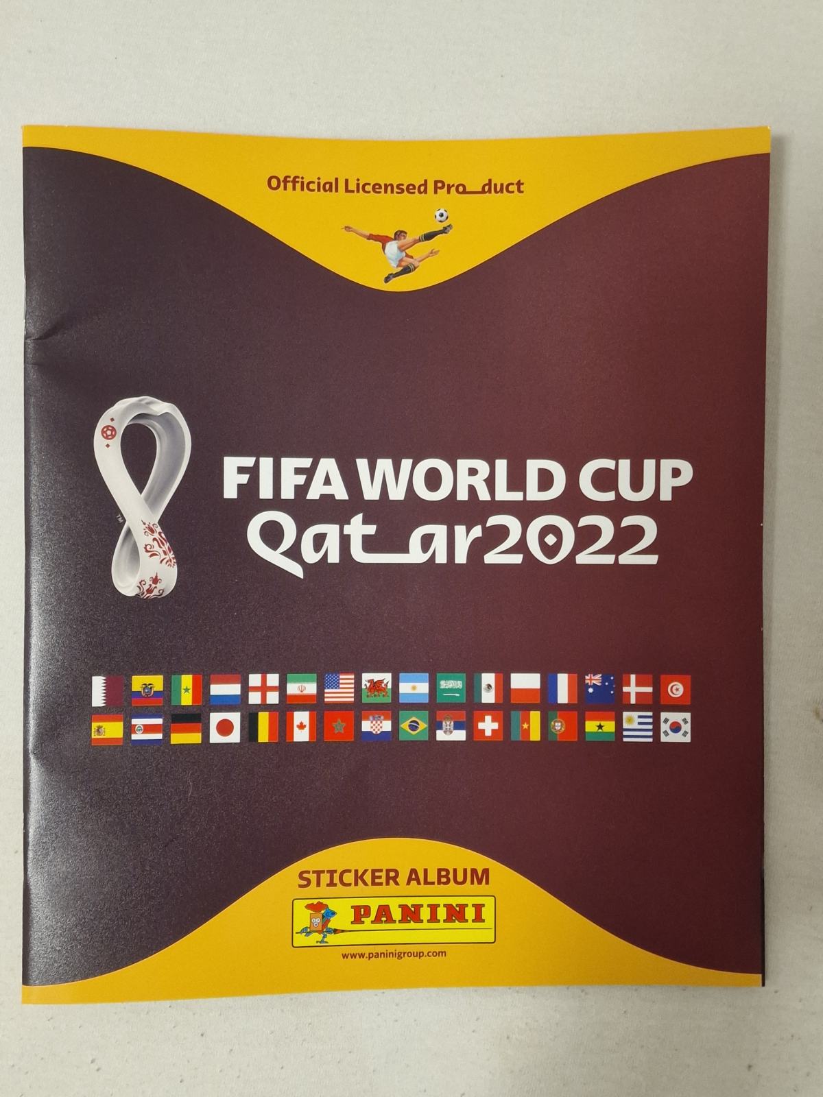 Nikoli uporabljen album FIFA WORLD CUP Qatar 2022 , Panini