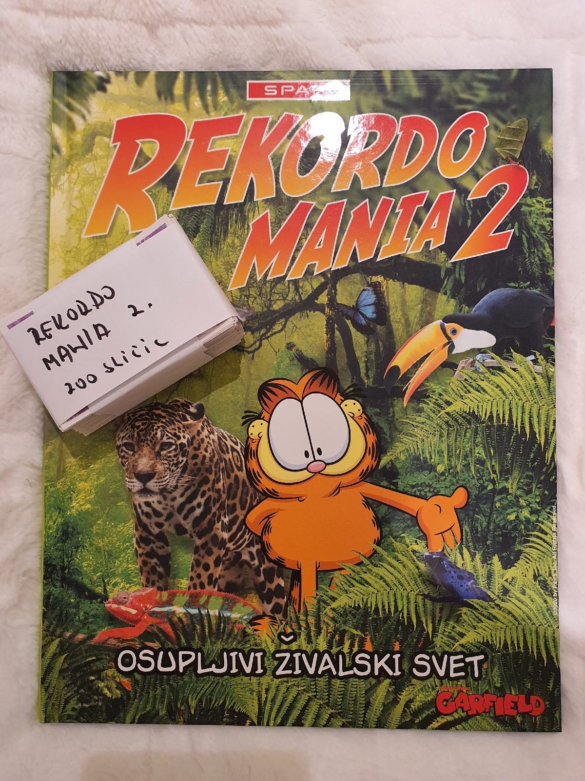 REKORDO MANIA 2 - Sparov album z 200 nalepkami