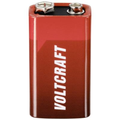 9V VOLTCRAFT 6LR61 block baterija 550mAh