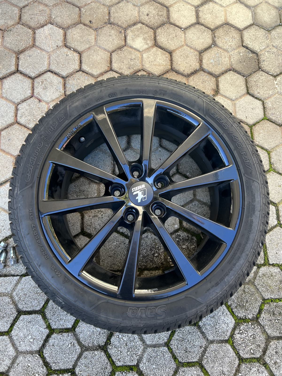 4 Alu Platišča 7,0X17 IT WHEELS ALICE 5/120 ET35 CH72,6