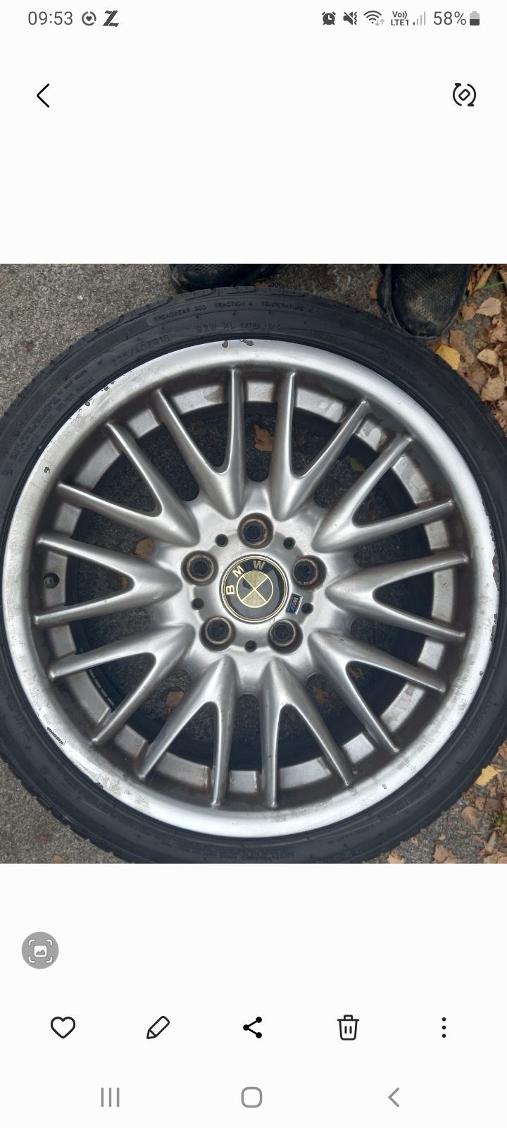 BMW 18 COL M-SERIJA ALU PLATISCA