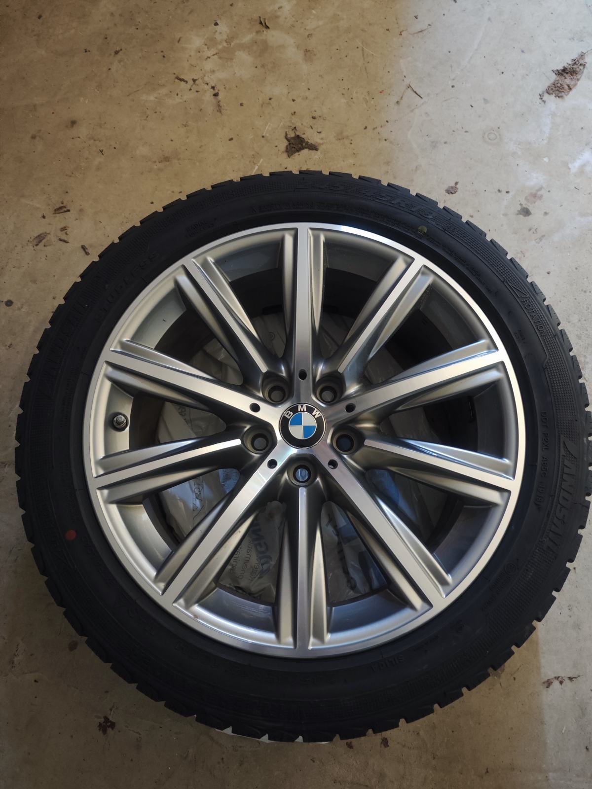 BMW original platišča 18 V-spoke 684 Ferric grey
