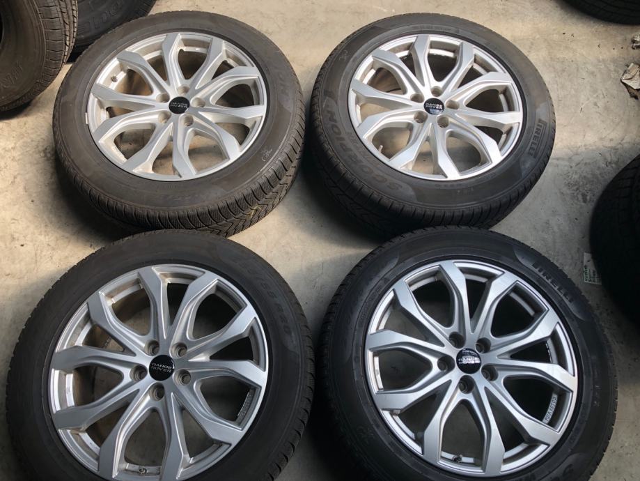 Land Rover 5x120 9J ET49 + Pirelli Scorpion Winter 255/55/20 110V M+S