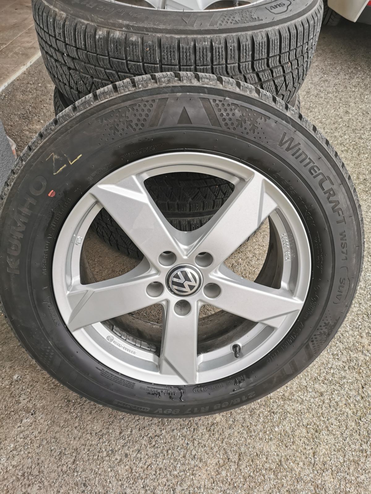 Platišča 17 luknje 5x112 Vw novi tiguan 9mm,kodiak