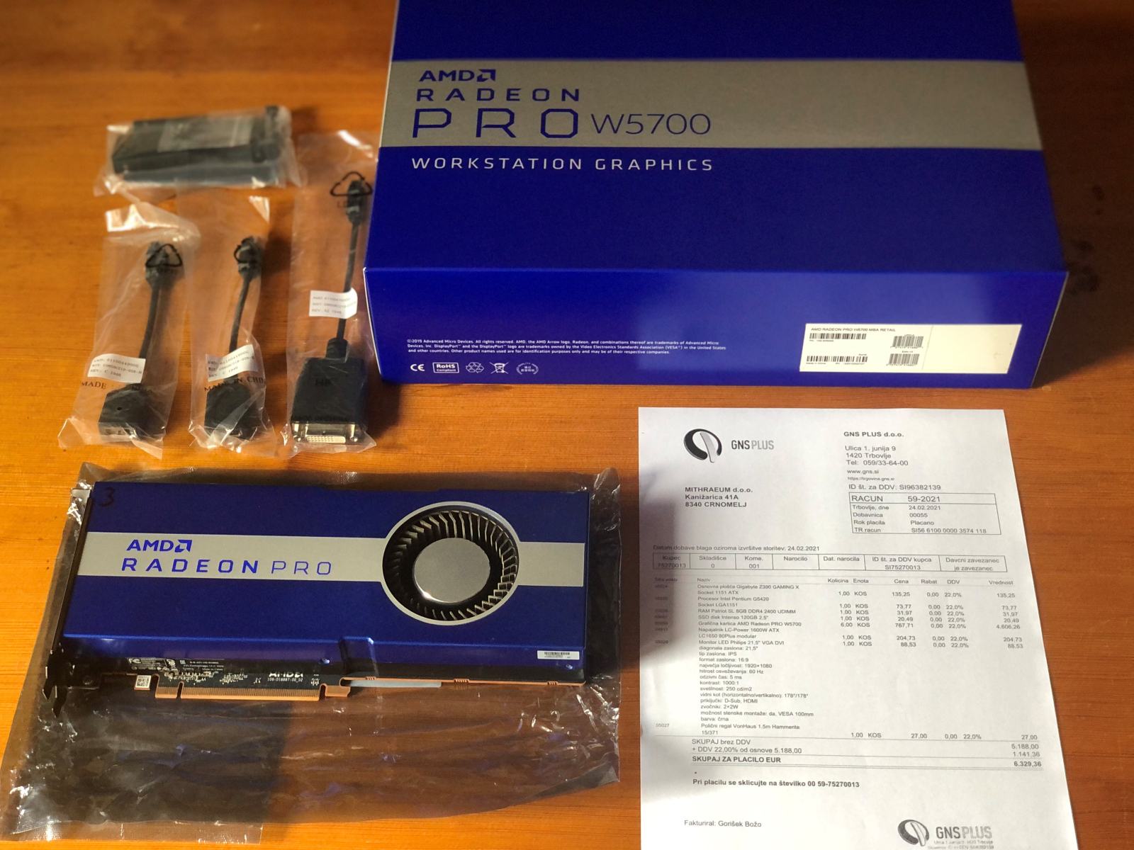 AMD Radeon PRO W5700 8GB (Quadro RTX 4000)