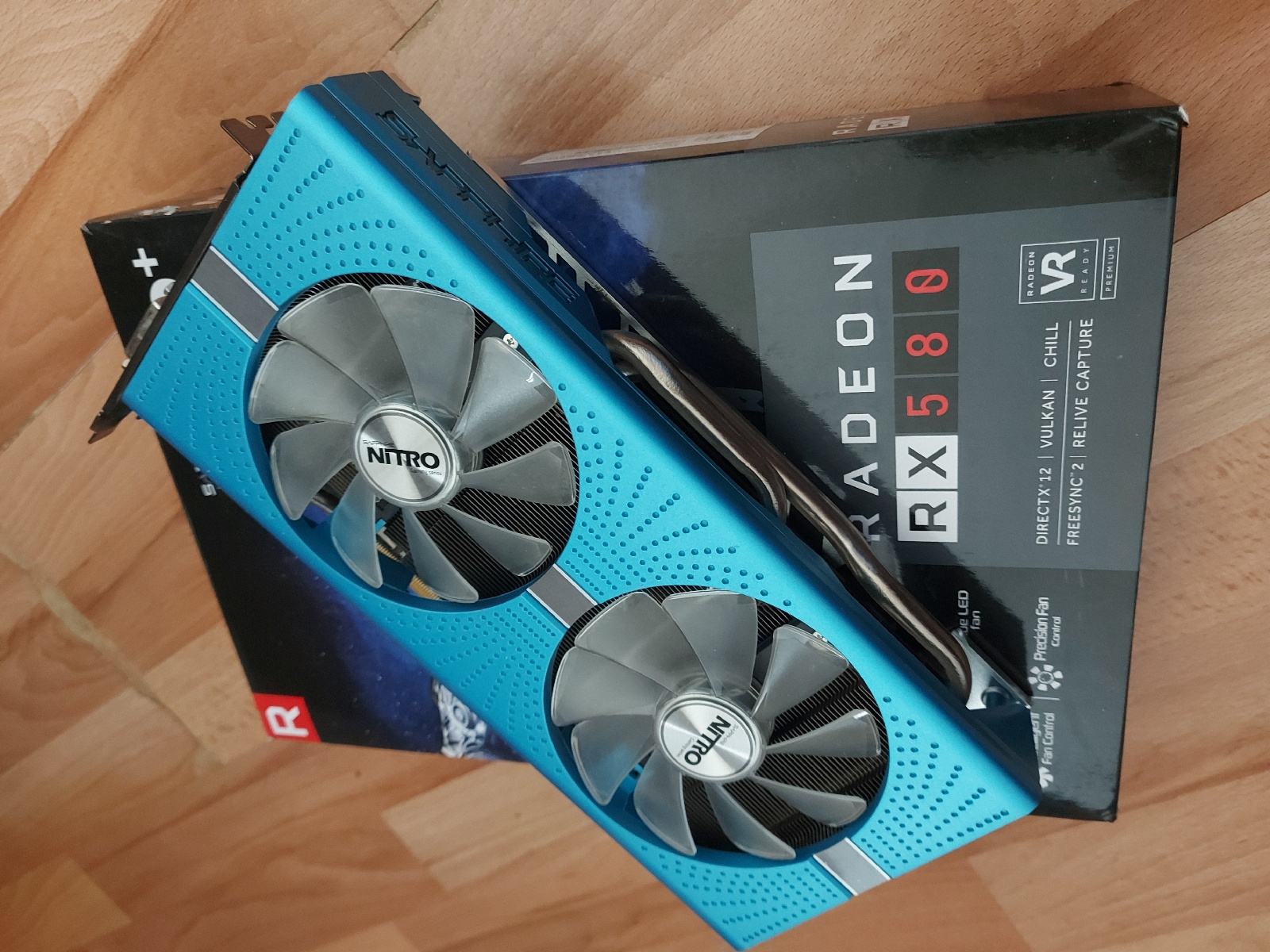 AMD Radeon RX 580 Sapphire NITRO+, 8GB