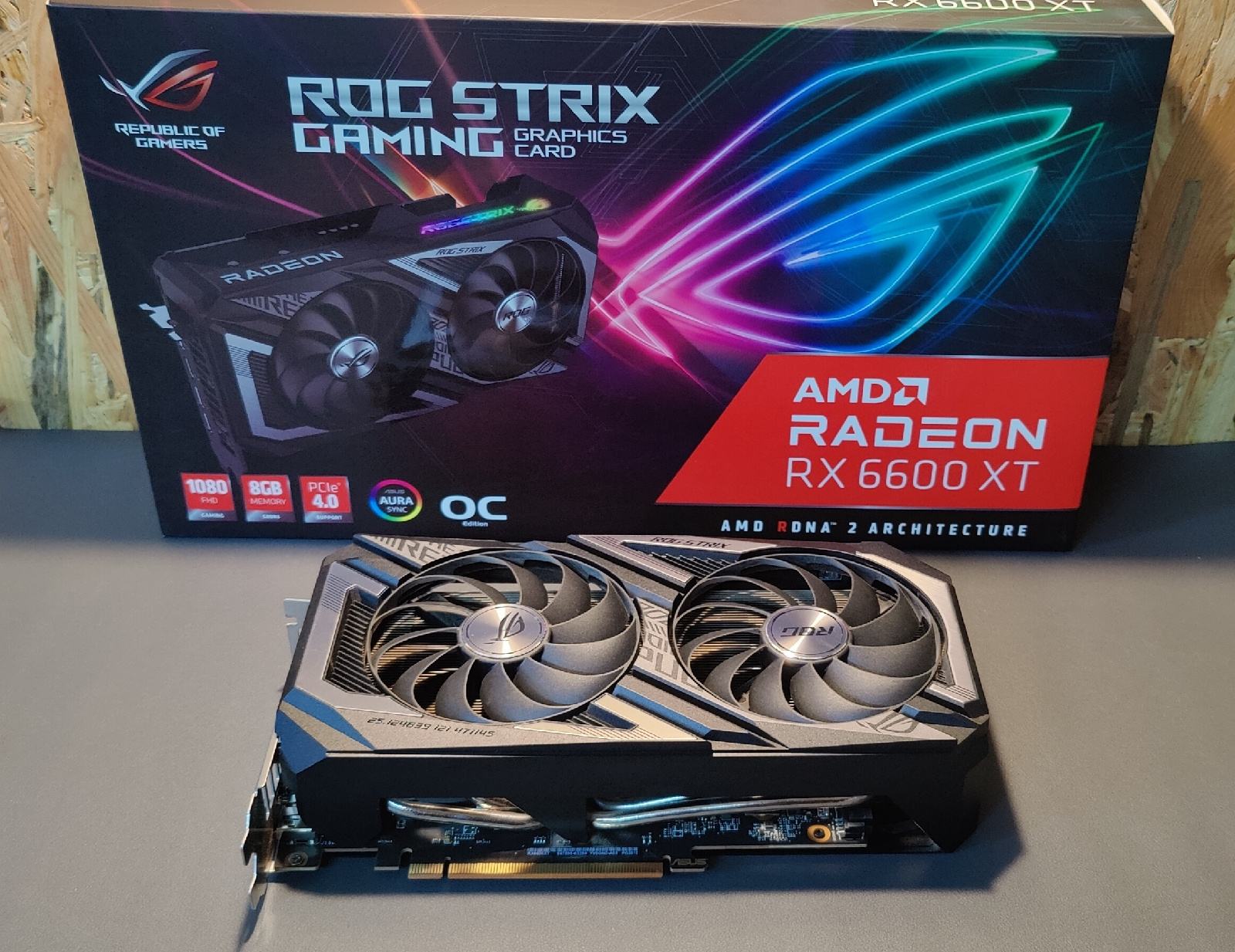 Asus Rog Strix RX 6600 XT, garancija do 2025