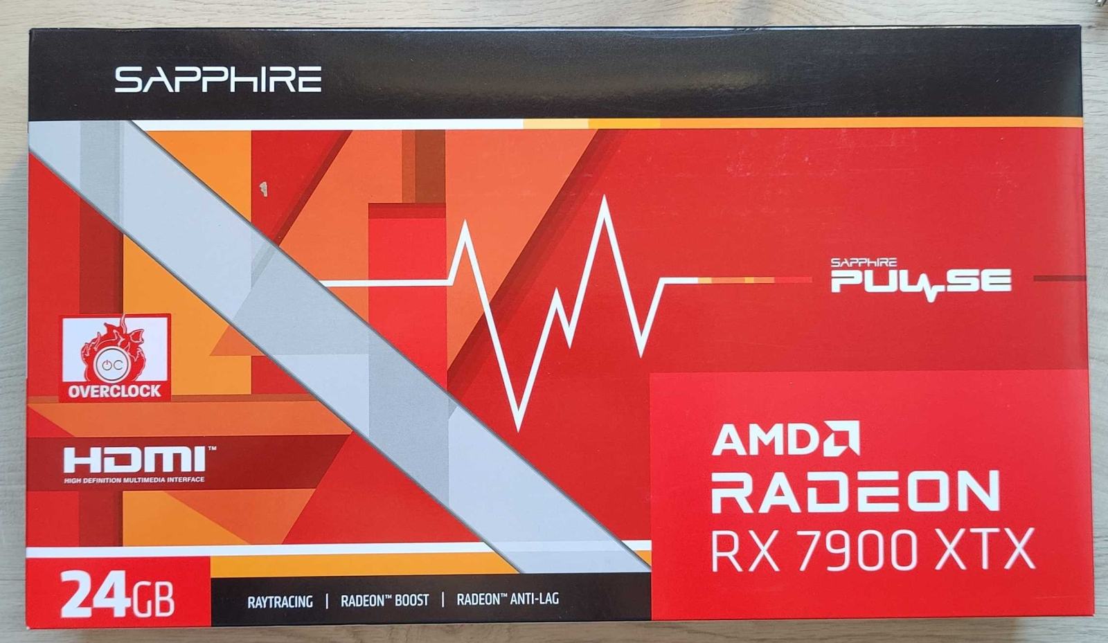 Grafična kartica AMD RX 7900XTX Sapphire Pulse Radeon
