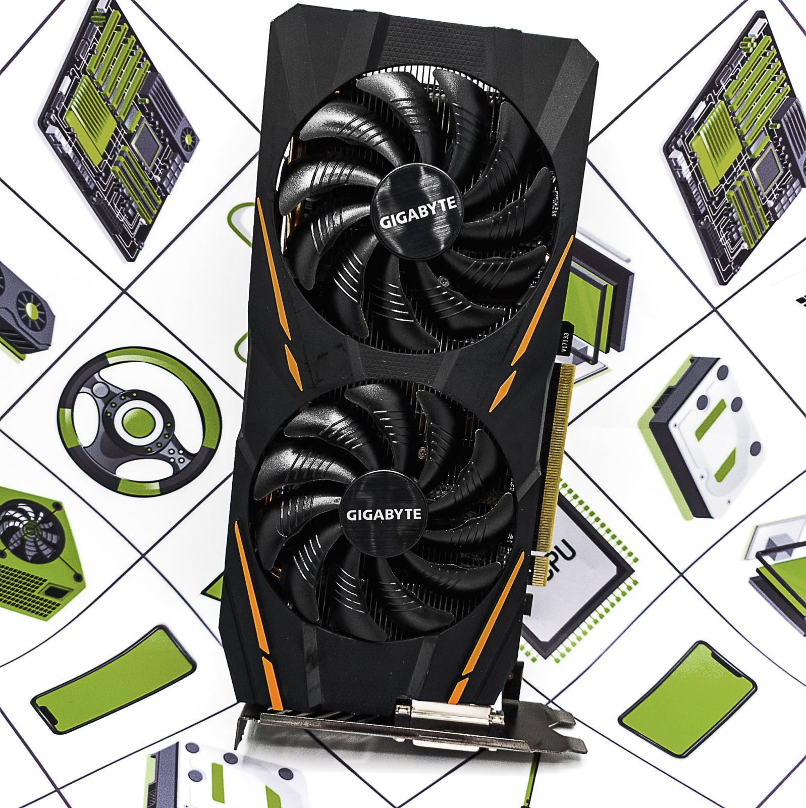 GRAFIČNA KARTICA RADEON RX 570 4GB / GIGABYTE GAMING / ODLIČEN GPU