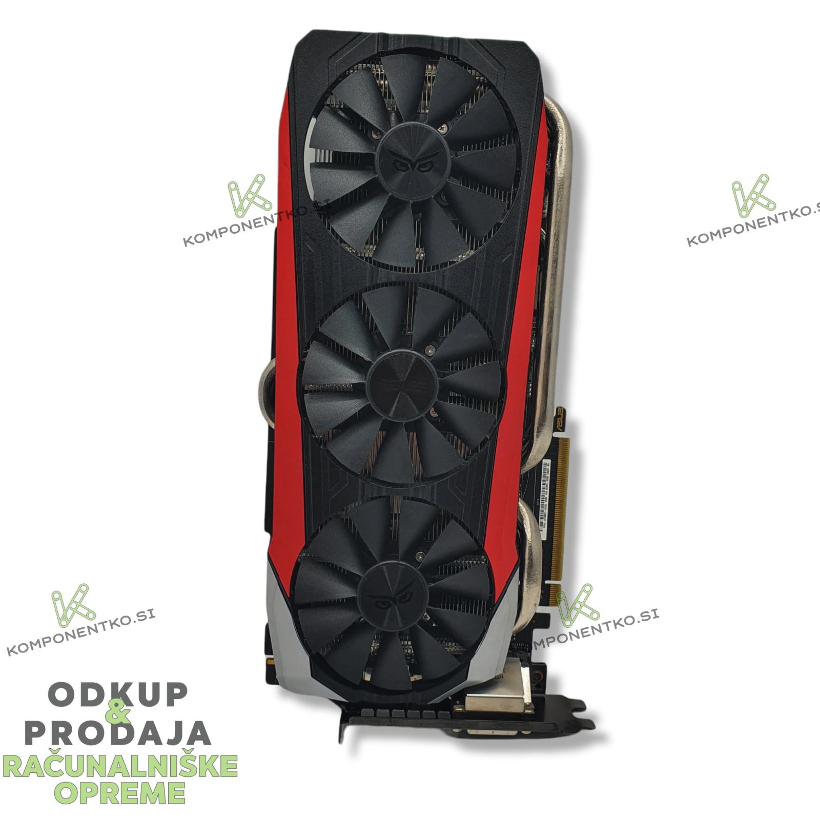 Radeon R9 390 9GB Asus Strix | Zmogljiva Grafična kartica