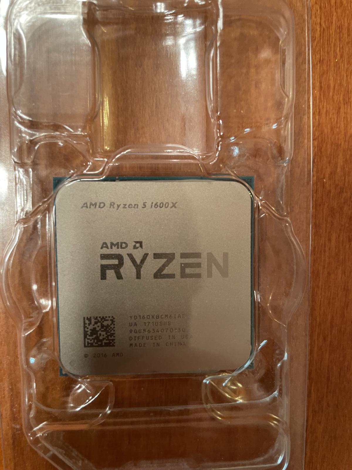 AMD Ryzen 5 1600X