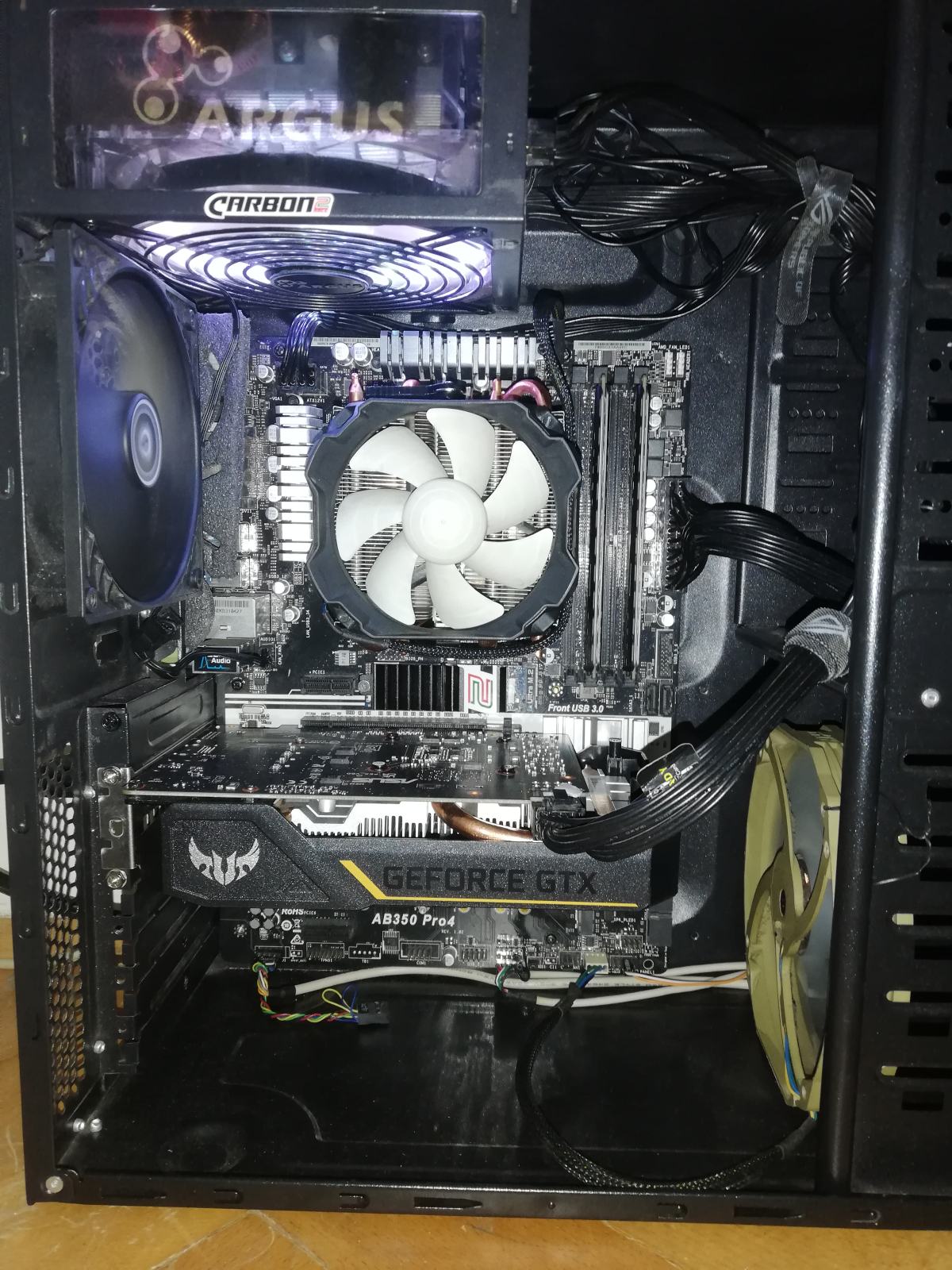 ryzen5 2600 + asrock b350 pro4