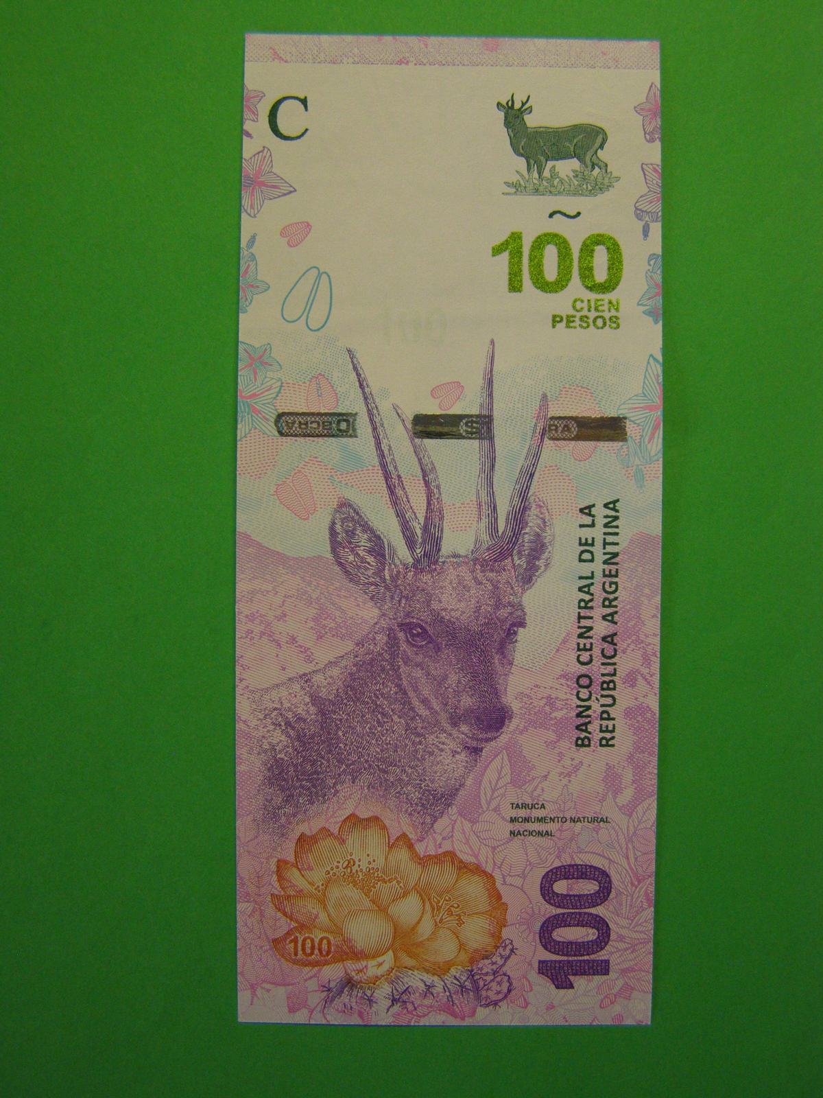 ARGENTINA 2018/19 - 100 PESOS - PRODAM