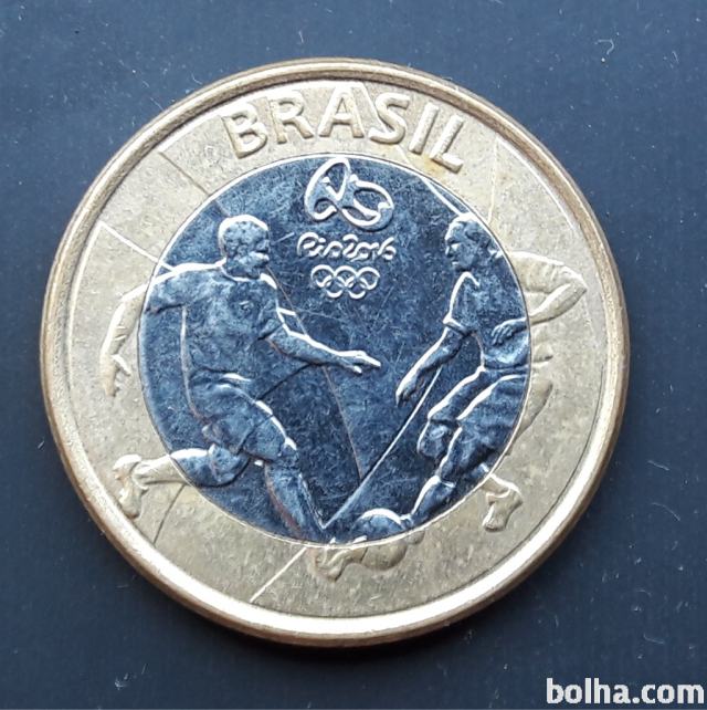 Brazilija 1 real 2015 nogomet olimpijske igre