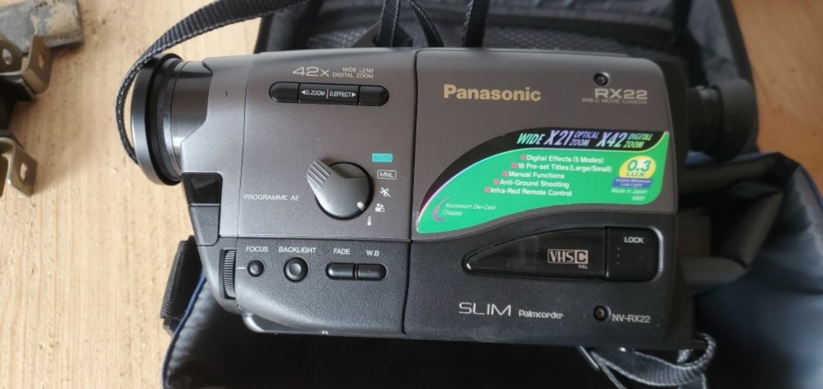 Kamera VHS-C Panasonic RX22