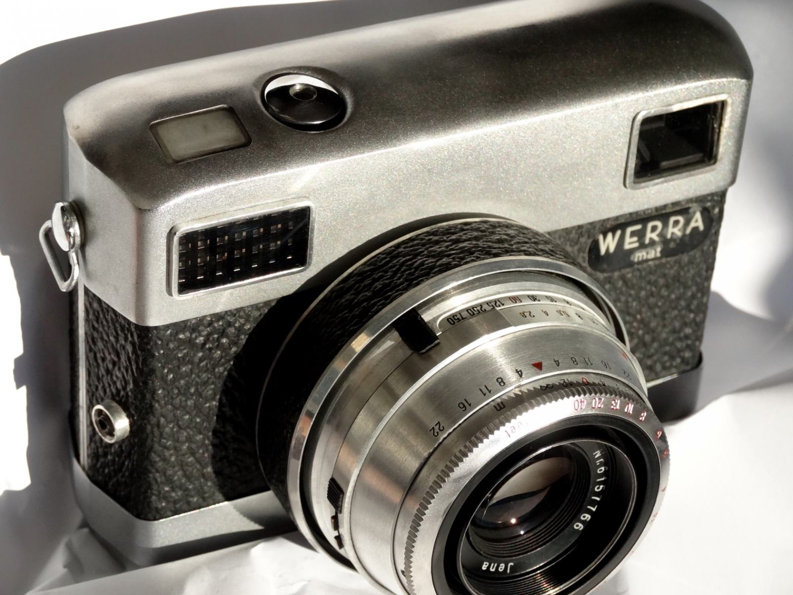 Werra Mat, Export* model, Zeiss Jena Tessar objektiv, tip-top