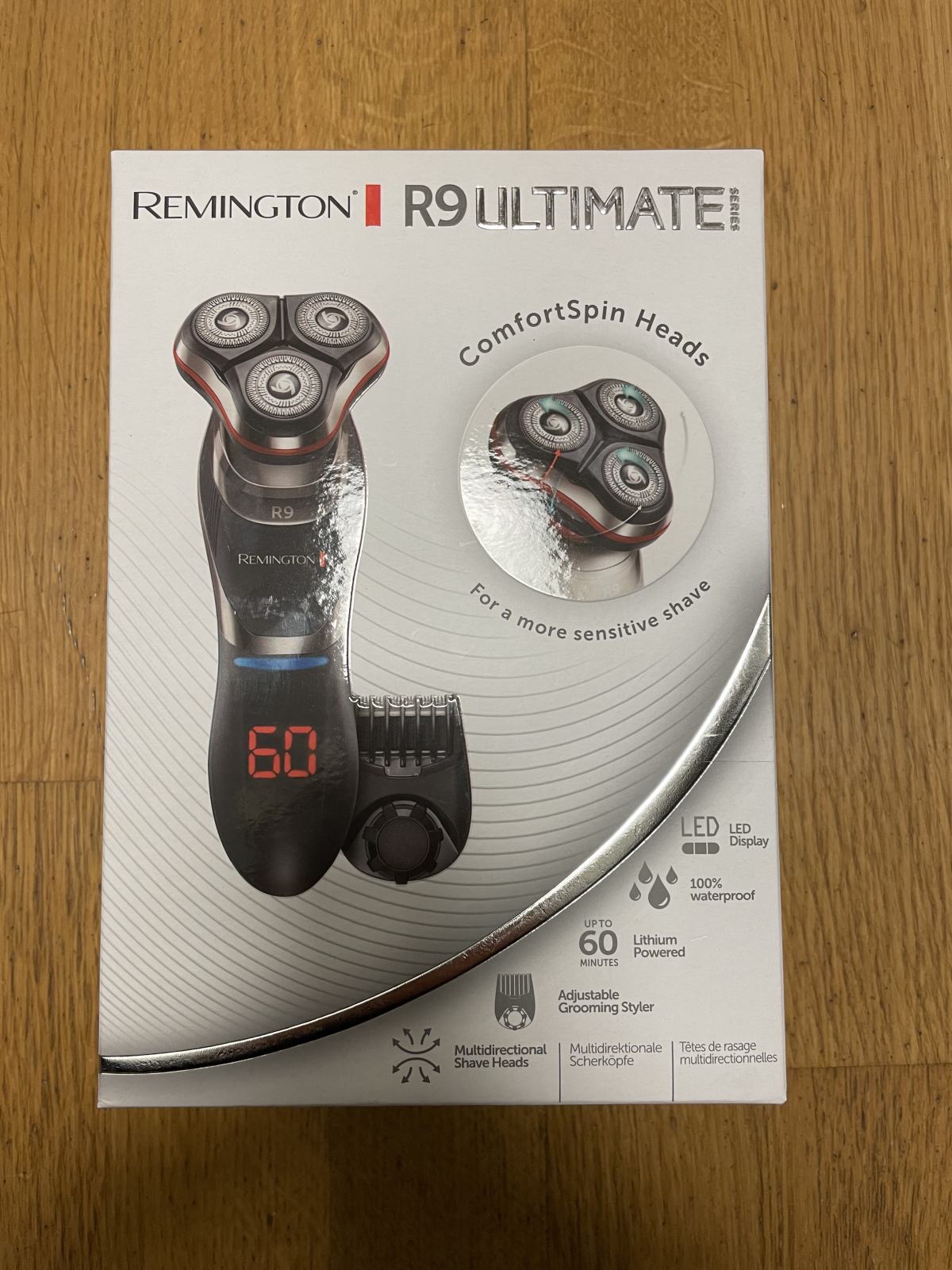 NOV Remington rotacijski brivnik Ultimate Series R9