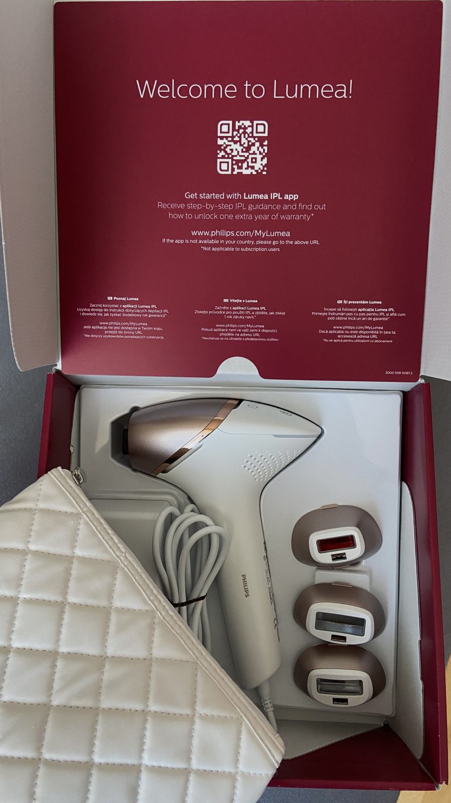 PHILIPS IPL Lumea Prestige BRI955/00