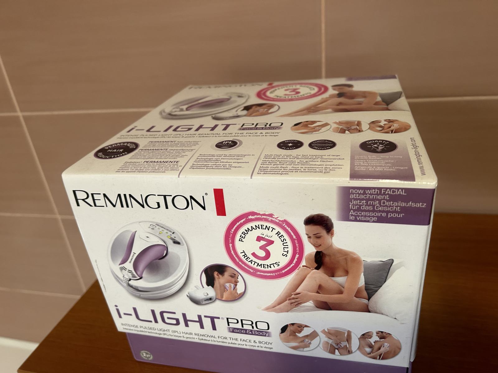 Remington I-Light Pro odstranjevalnik dlak IPL6000