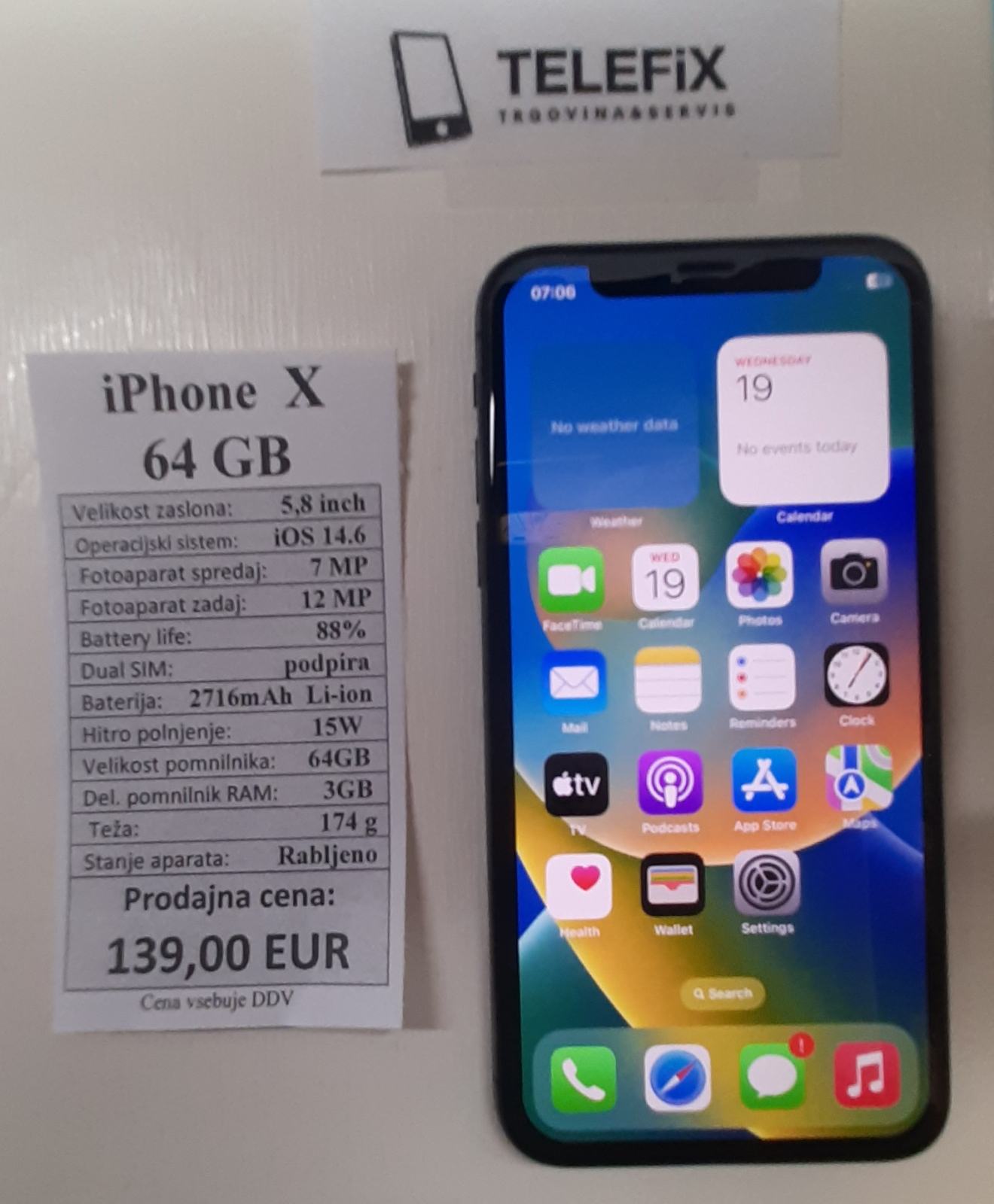 Apple iPhone X