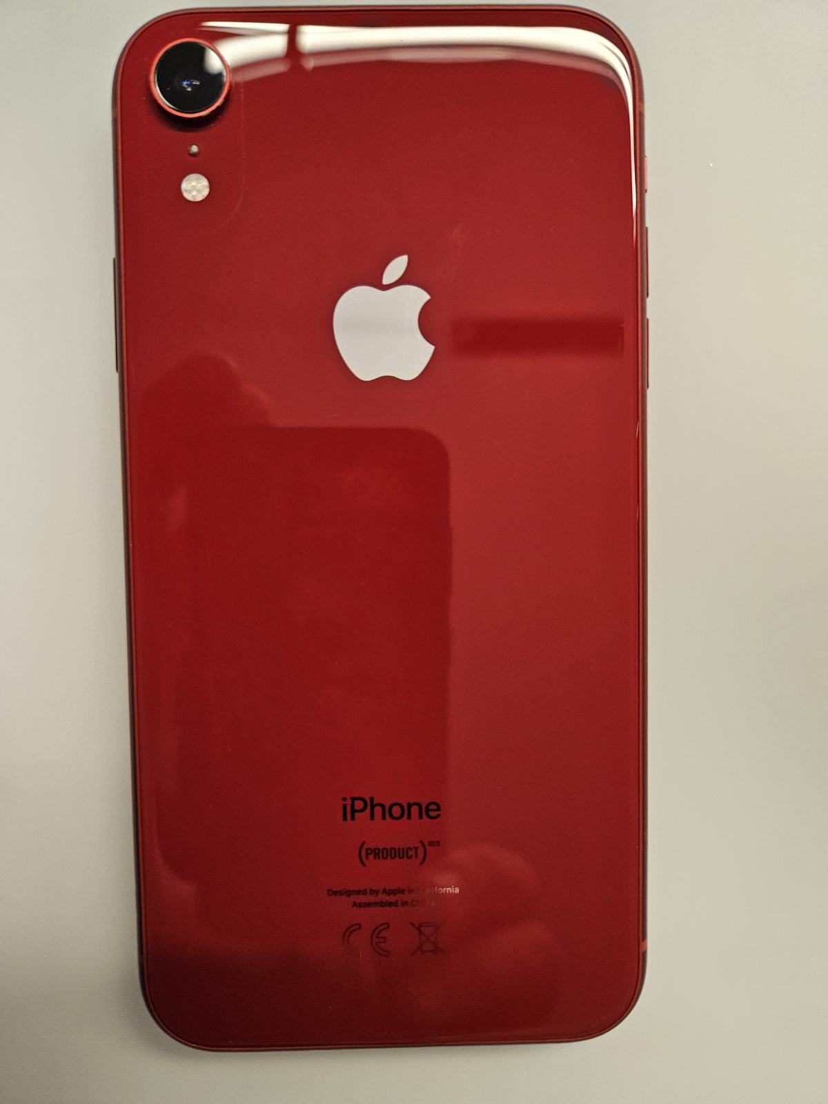 Apple XR RED Perfekten-Brez pikice,praskice