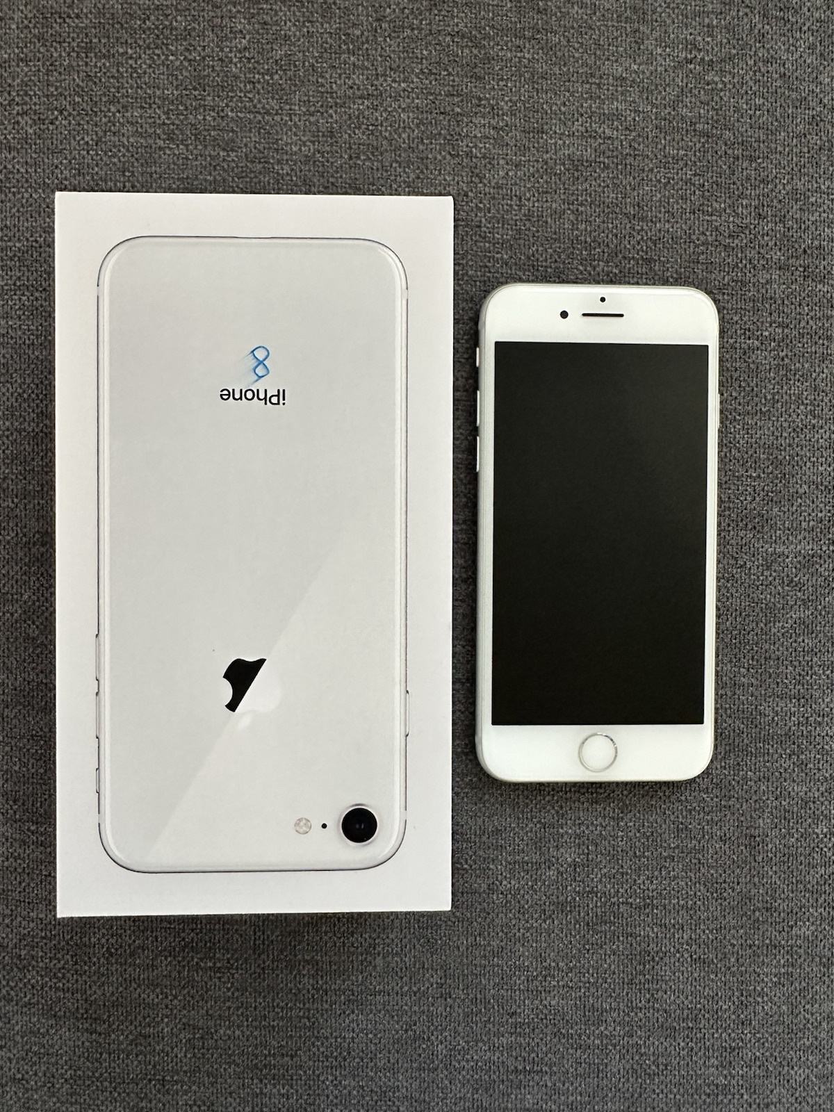 Iphone 8, white/silver, 64GB