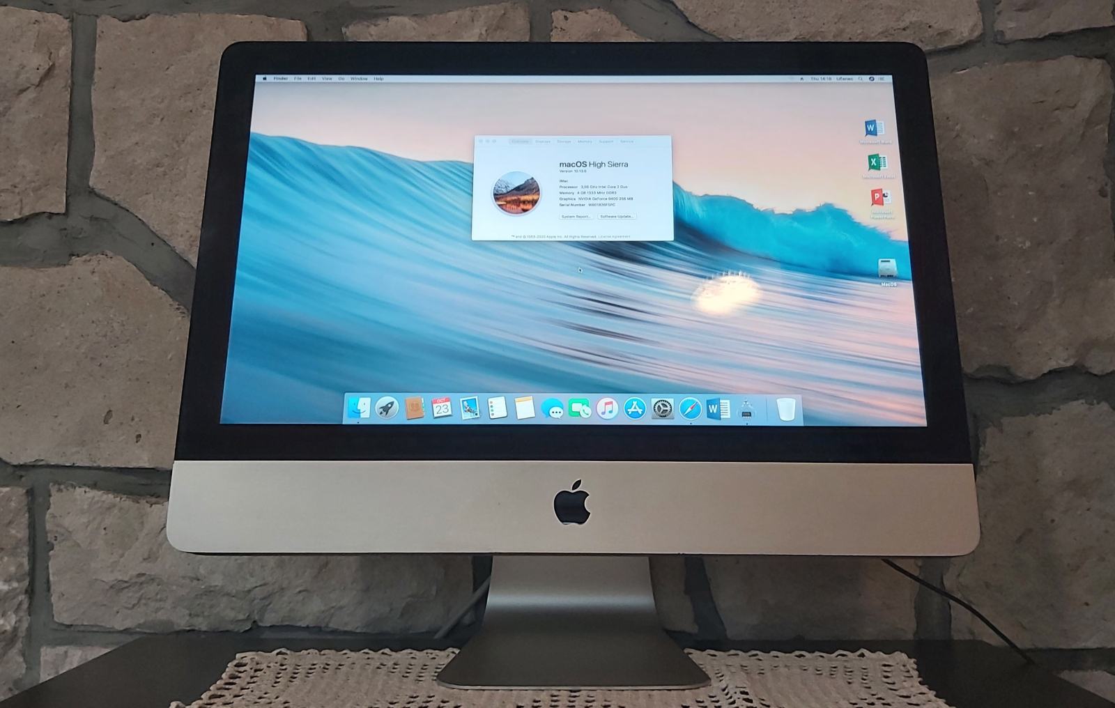 Apple iMac A1311, Intel Core, NVIDIA GeForce, Računalnik All in One