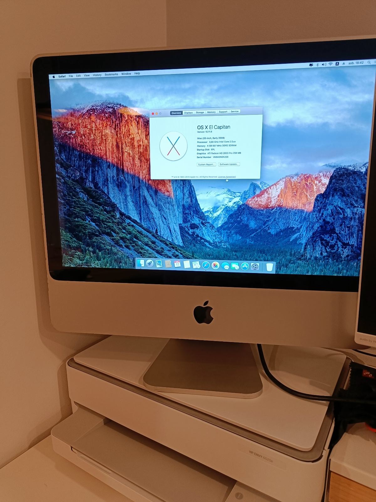 iMac 20-inch, early 2008